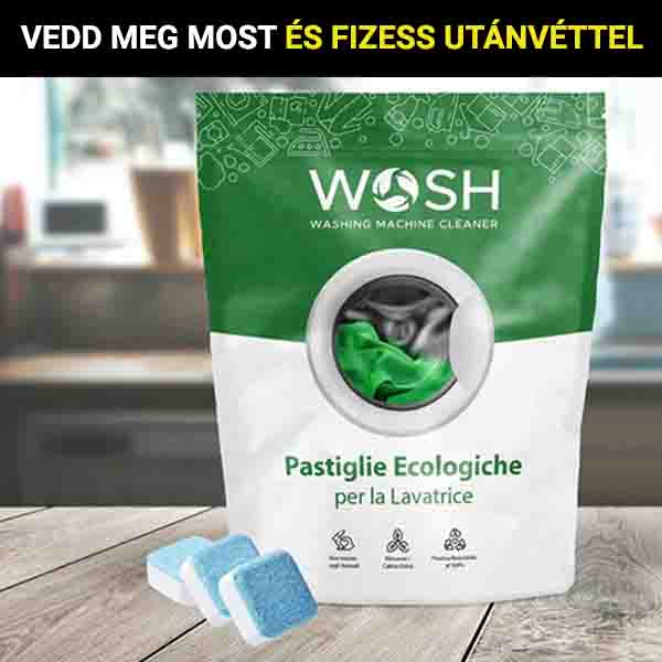 WOSH: Környezetbarát mosógéptisztító tabletta